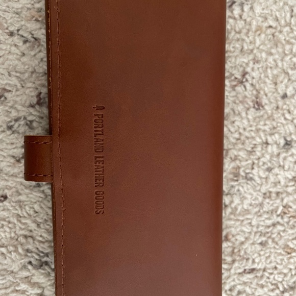 Portland Leather | Bags | Portland Leather Trifold Brown Wallet | Poshmark